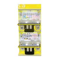 China Metal acrylic plastic 4 Player Coin Operated Crane Machine Doll Claw Vending Toy for sale
