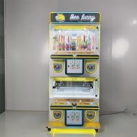 China EU/US/UK/AU Plug Coin Operated Arcade Machine Toy Claw Crane Machine with Picture for sale