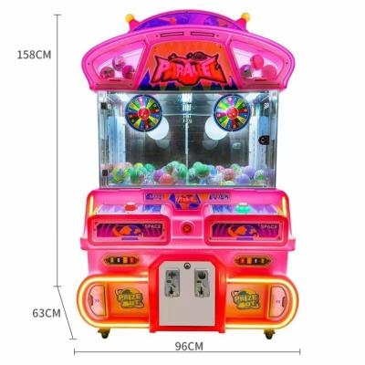 China Operated system Coin Uoperated Claw Machine Arcade Double People Clip Prize Machine for sale