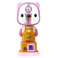China Amusement Game Center 151*38*47CM Coin Operated Plastic Toy Capsule Vending Machine for sale