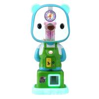 China Amusement Game Center 151*38*47CM Coin Operated Plastic Toy Capsule Vending Machine for sale