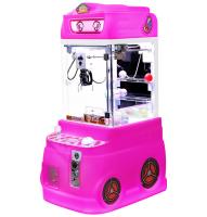 China Arcade Mini Prizes gumball Toy Doll Claw Machine For Kids Age 60W for sale
