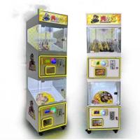 China Metal Acrylic Mini Toy Claw Machine Clip Gift Clamp Candy Arcade Grabber for sale
