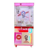 China Plug Type Miniclaw Machine Toy Vending Arcade Amusement Park Coin Claw Sweet Grabber for sale