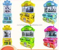 China Small Dolls Vending Mini Toy Claw Machine 30KG Metal Acrylic Coin Operated Arcade Games for sale