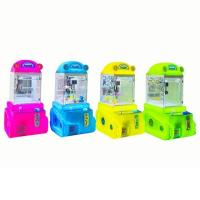 China Small Dolls Vending Mini Toy Claw Machine 30KG Metal Acrylic Coin Operated Arcade Games for sale