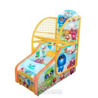 China Game Arcade Machine Children Kiddie Rides Basketball Game Machine Coin Operated Basketball Shooting Game for sale