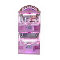 China Coin Operated Claw Machine Arcade Game with Bill Acceptor for sale