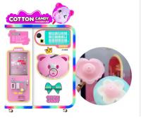 China 1 Player Marshmallow Floss Cotton Candy Vending Machine 12 Months Warranty for sale