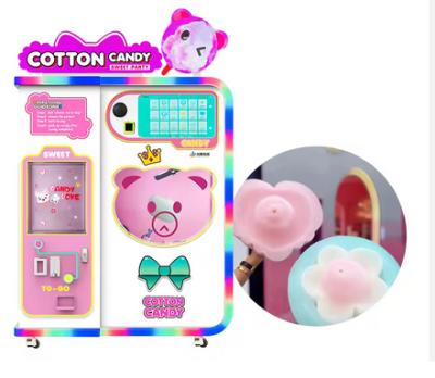 China 1 Player Marshmallow Floss Cotton Candy Vending Machine 12 Months Warranty for sale