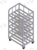 China Vertical Trolleybus Industrial Trolley Divider Load Capacity Less Than 100kg for sale