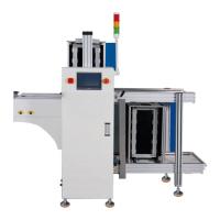 China SMT Circuit Board Automatic Unloader Machine Color HMl Operation System for sale