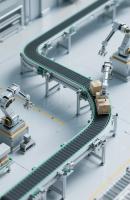 China pace-Saving Curved Belt Conveyor Line for Seamless Product Flow in Assembly for sale