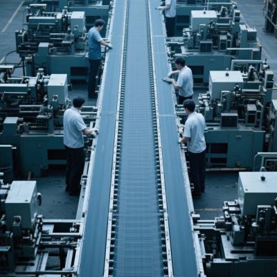 China Ergonomic Two-Sided Belt Assembly Line for Enhanced Operator Productivity for sale