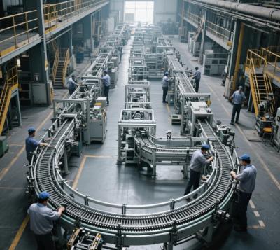 China Automated Double-Speed Chain Production Line and Intelligent Production Partner for sale