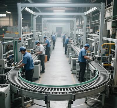 China Precision Double-Speed Chain Production Line for Optimized Automated Assembly for sale
