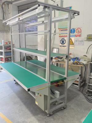 China Material Conveying Made Simple Belt Conveyor Production Line Solution With Customized Belt Thickness And Aluminum Profiles for sale