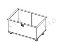 China Trolley-Packaging edge material recycling box for sale