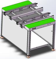 China 1.2-metre double-track double-section docking platform (model: CHT-510S) MES system & system width adjustment for sale