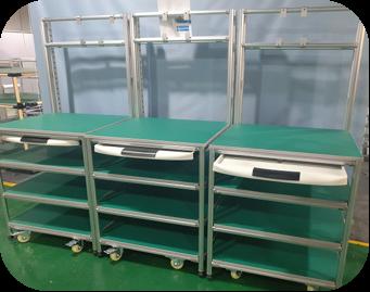 China Lean pipe workbench/Assembly line for sale