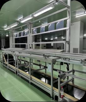 China 30% 50% Recycling Rate Of Regenerated Electrical Energy Automated Production Lines for Small-to-Medium Batch Production for sale