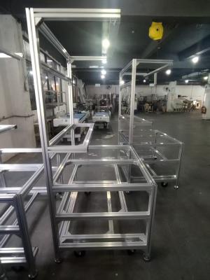 China Industrial-grade aluminum profile heavy-duty industrial workbench frame, customizable size for sale