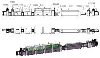 China SMT intelligent surface mount technology (SMT) full-process production line (frame loading + printing + surface mount technology + reflow soldering type) for sale