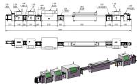 China SMT High-efficiency surface mount soldering inspection production line (Integrated printing, SPI, surface mount, reflow soldering, AOI) for sale