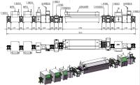 China PCB through-hole soldering inspection full-process production line (integrated through-hole, selective wave soldering, AOI, NG/OK cache) for sale