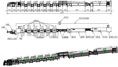 China PCB intelligent insertion, soldering and inspection full-process production line (multiple AI insertion machines + wave soldering + post-furnace AOI+AGV collaboration for sale