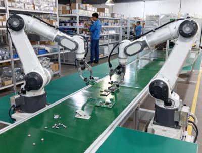 China Customized Line Size Automated Production Line with ESD Belt Material and 100-120kg Loading Capacity for sale