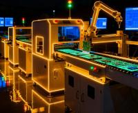 China Intelligent Colorful SMT Assembly Line (High-end Display Type) for sale