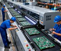 China Direction L-R R-L SMT PCB Conveyor capable of transporting PCB thickness 0.6 to 4.0mm operating temperature minus 10°C to 50°C for sale