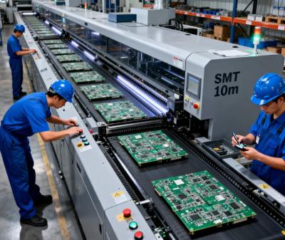 China Direction L-R R-L SMT PCB Conveyor capable of transporting PCB thickness 0.6 to 4.0mm operating temperature minus 10°C to 50°C for sale