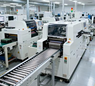 China SMT intelligent surface mount reflow soldering full production line (semiconductor packaging mass production type for sale