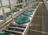 China Heavy Duty Modular Roller Conveyor Racks with ESD Belt Material for Industrial Material Handling for sale