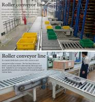 China Customized Size Fully Automated Roller Conveyor Racks System with High Production Capacity for sale