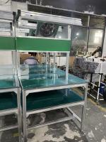 China Workbench With Fan Guard Panel And Double-layer Anti-static Aluminum Profile Assembly. Special Workbench For Heat Dissipation In High-temperature Workshops. for sale