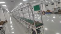 China Precision Assembly Line Belt Conveyor featuring smooth belt movement and accurate product positioning for assembly tasks for sale