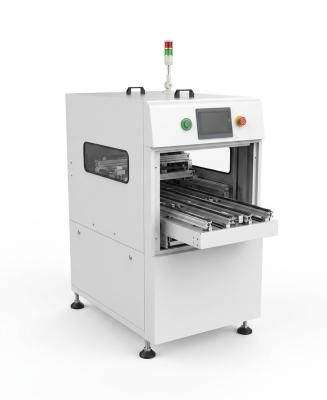 China CHT-CVP-460T Automated SMT Vacuum Bare Board Loader with 10mm Synchronous Wheel Belt Drive PLC Control and SMEMA Communication for sale