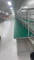 China Modular Aluminum Profile ESD Workbench with Adjustable Feet and Anti-Static Tabletop for Clean Rooms for sale