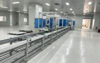 China Clean Room Double Speed Chain Conveyor Line Custom Automated Assembly Production Line For New Energy Battery Pack 3C Electronics Medical Equipment for sale