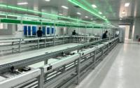 China Clean Room Double Speed Chain Conveyor Line Custom Automated Assembly Production Line For New Energy Battery Pack 3C Electronics Medical Equipment for sale
