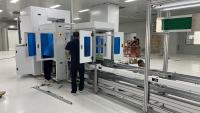 China Clean Room Double Speed Chain Conveyor Line Custom Automated Assembly Production Line For New Energy Battery Pack 3C Electronics Medical Equipment for sale