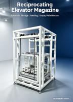 China Automatic Tooling Plate Vertical Lifter | Pallet Buffer Elevator for Assembly Production Line for sale