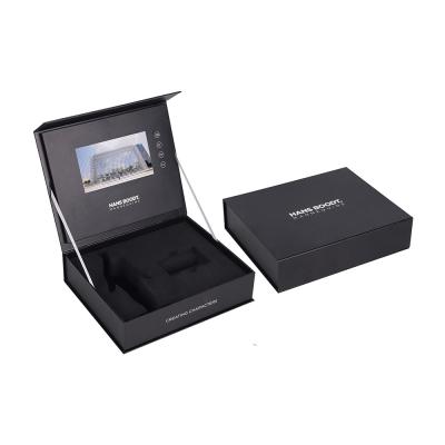 China 4.3/5/7/10.1 inch LCD video in a box,LCD video presentation box for corporate gift giveaways for sale