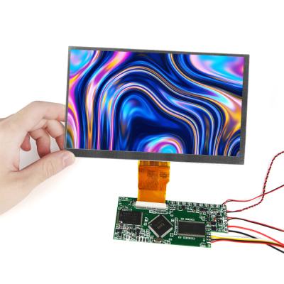 China 7 inch TFT LCD Display Module LCD Screen with customized button control function for sale