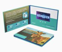 China 4.3 inch LCD video mailer with custom print, LCD video card for advertising promotion for sale