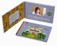 China 4.3 inch LCD video mailer with custom print, LCD video card for advertising promotion for sale