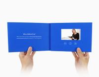China New promotional item 4.5 inch LCD video book video invitation card for event for sale
